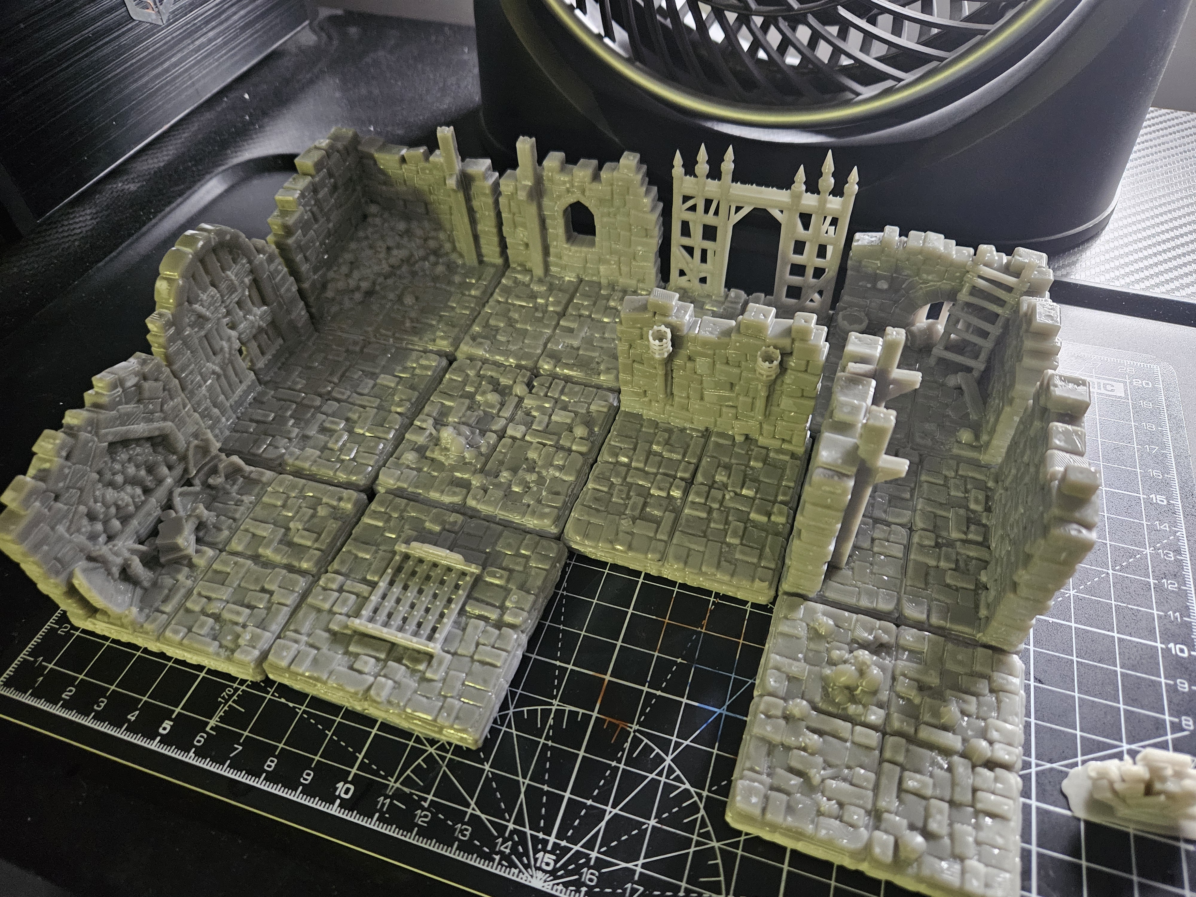 3D Printable Death x Tiles - Complete Dungeon Set (Supportless) by ...