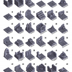 3D Printable Death x Tiles - Complete Dungeon Set (Supportless) by ...