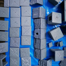 3D Printable Death x Tiles - Complete Dungeon Set (Supportless) by ...