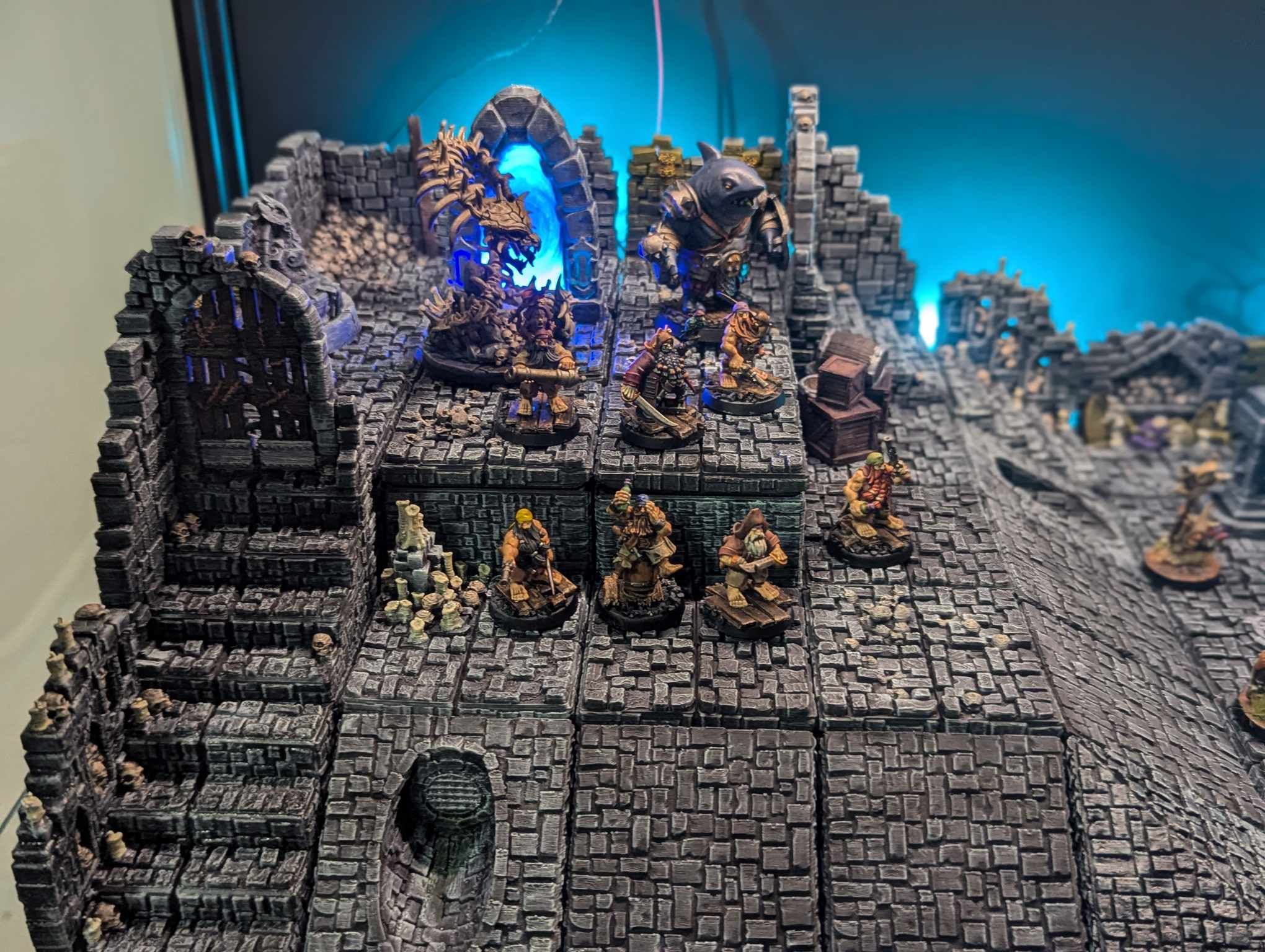 3D Printable Death x Tiles - Complete Dungeon Set (Supportless) by ...