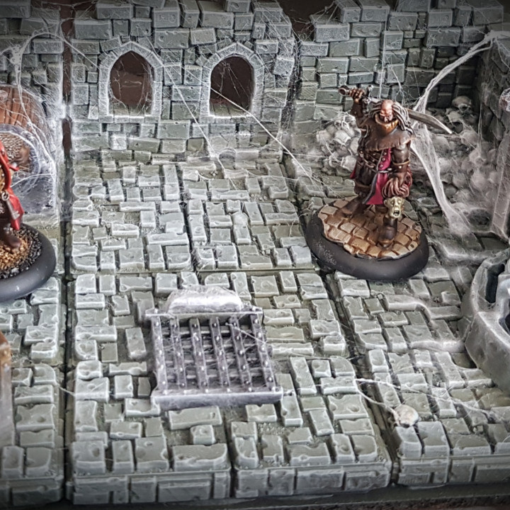 3D Print of Death x Tiles - Complete Dungeon Set (Supportless) by ...