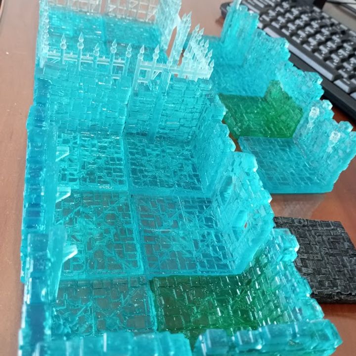 3D Print of Death x Tiles - Complete Dungeon Set (Supportless) by ...