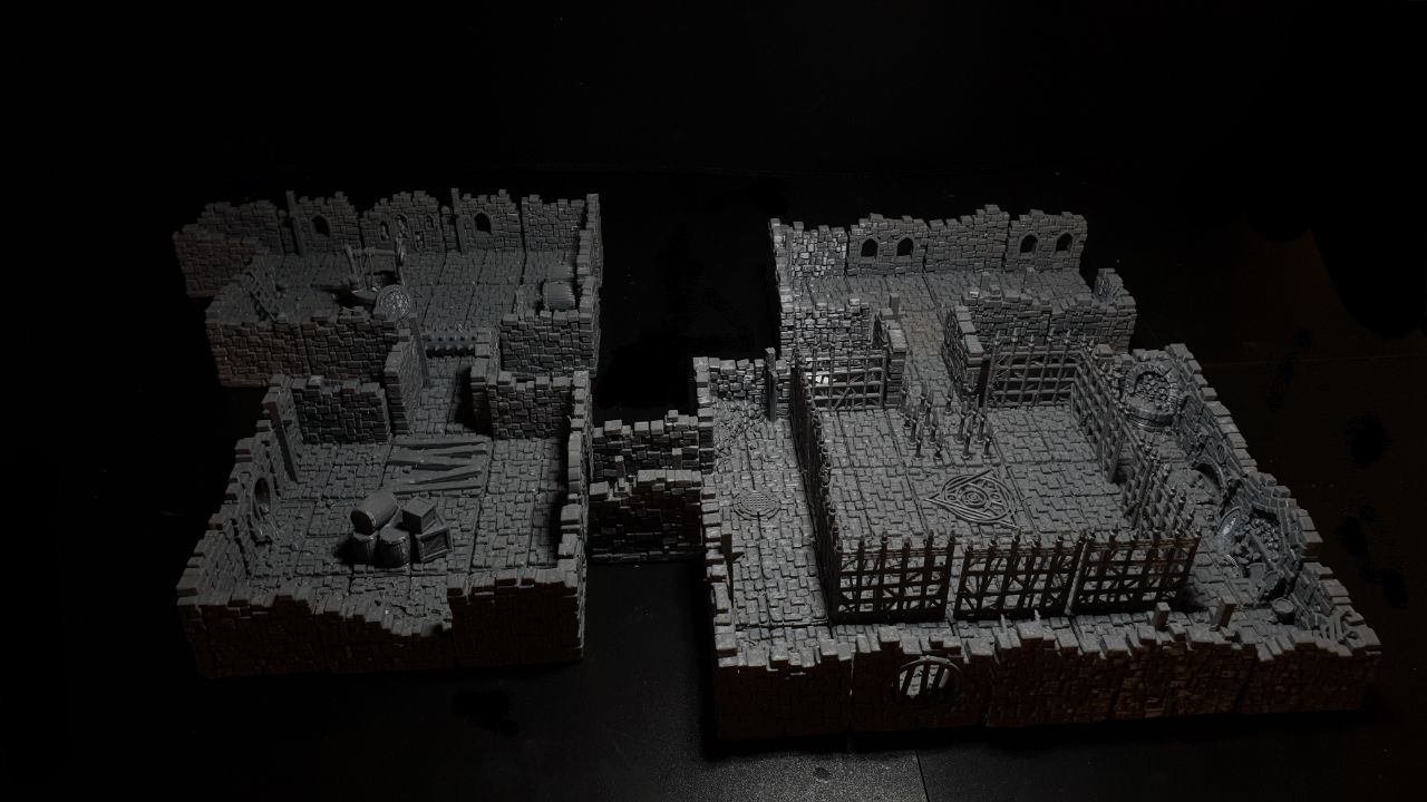3D Printable Death x Tiles - Complete Dungeon Set (Supportless) by ...