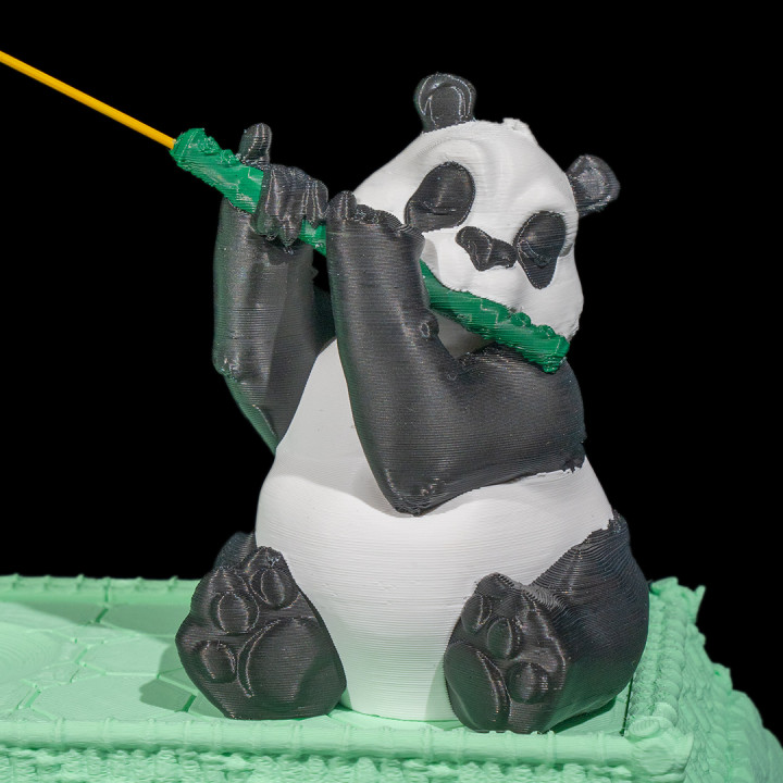 3D Printable The Panda Flutist Incense Holder by Stlflix