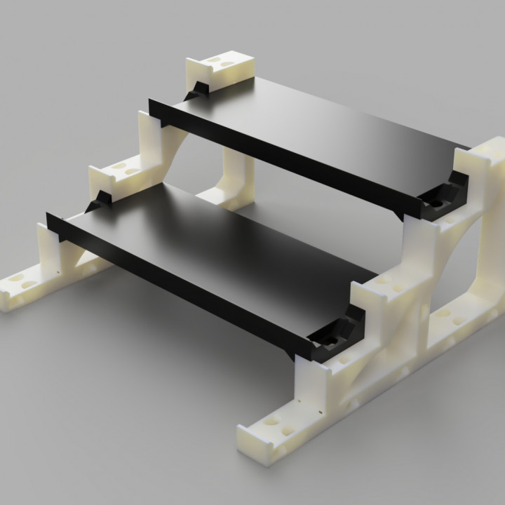 3D Printable Master Painter - Modular 3D Printable Paint Rack - All ...