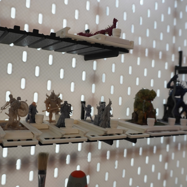 3D Printable Master Painter - Modular 3D Printable Paint Rack - All ...