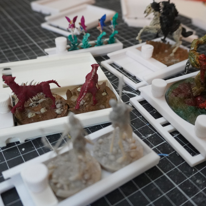 3D Printable Master Painter - Modular 3D Printable Paint Rack - All ...