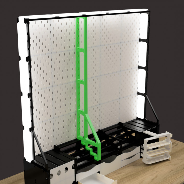 3D Printable Master Painter - Modular 3D Printable Paint Rack - All ...