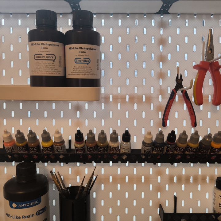 3D Printable Master Painter - Modular 3D Printable Paint Rack - All ...