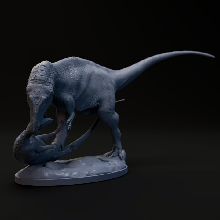 3D Printable Dino and Dog March 2024 release pre-supported dinosaur ...