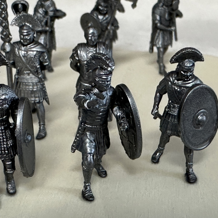3D Printable Roman infantry 180 AD - Commandset by Uwe