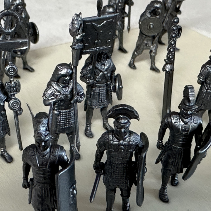 3D Printable Roman infantry 180 AD - Commandset by Uwe