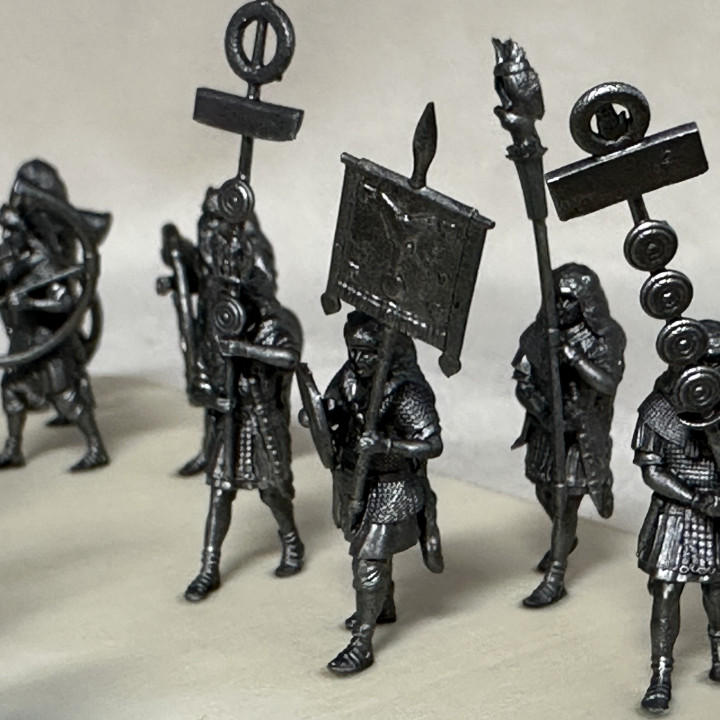 3D Printable Roman infantry 180 AD - Commandset by Uwe