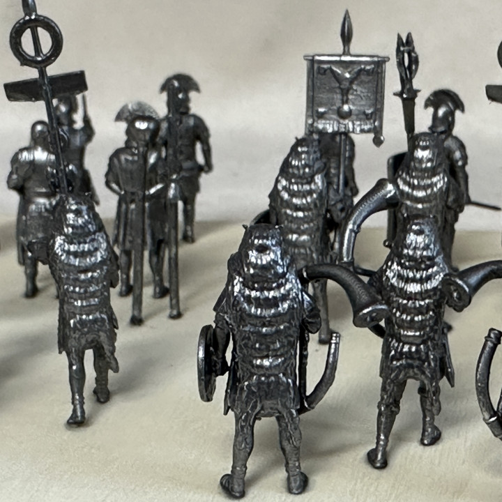 3D Printable Roman infantry 180 AD - Commandset by Uwe