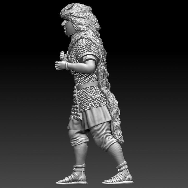 3D Printable Roman infantry 180 AD - Commandset by Uwe