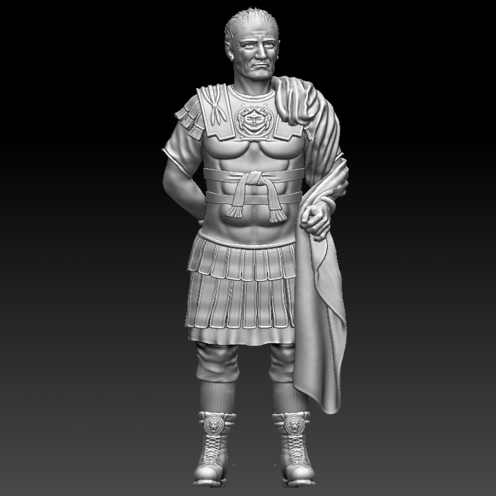 3D Printable Roman infantry 180 AD - Commandset by Uwe