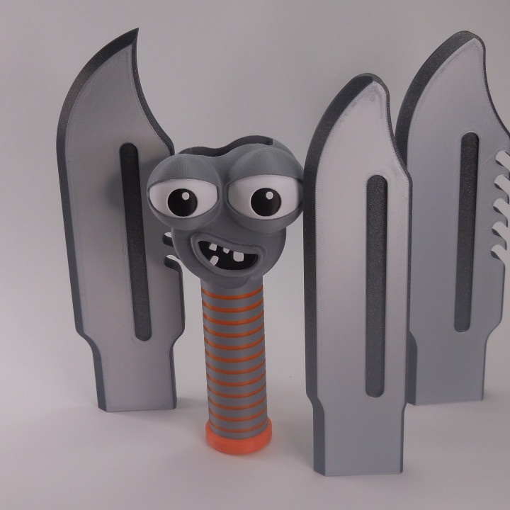 3D Printable Razor the crazy knife by ButtalaBuild