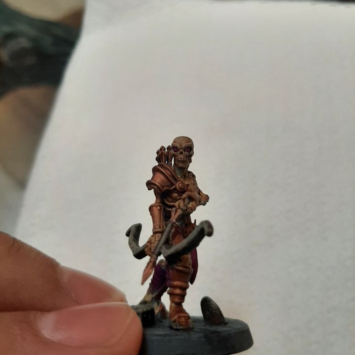 3D Print of Archer B (Skeleton of Vecna) by miguelmuoz
