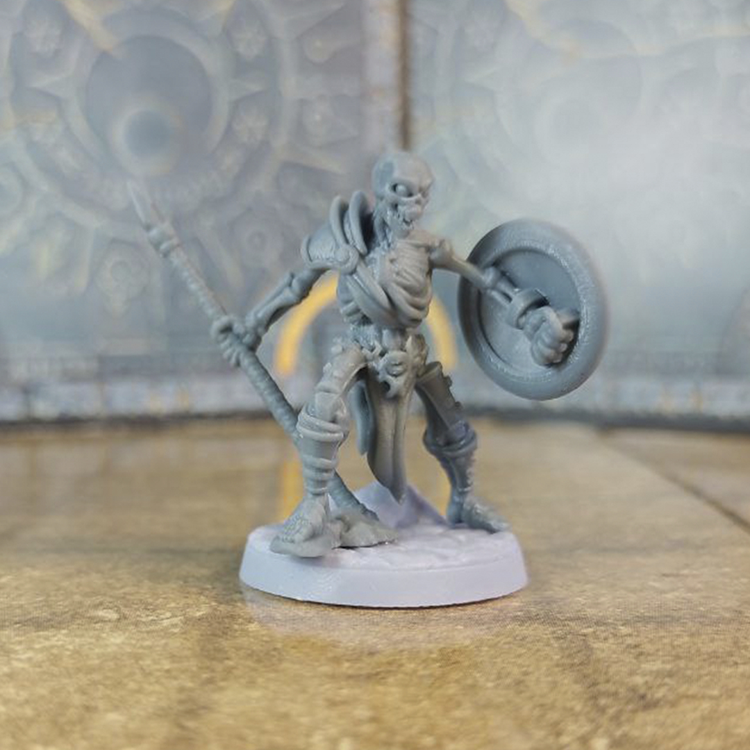 3D Printable Pike (Skeleton of Vecna) by Zio