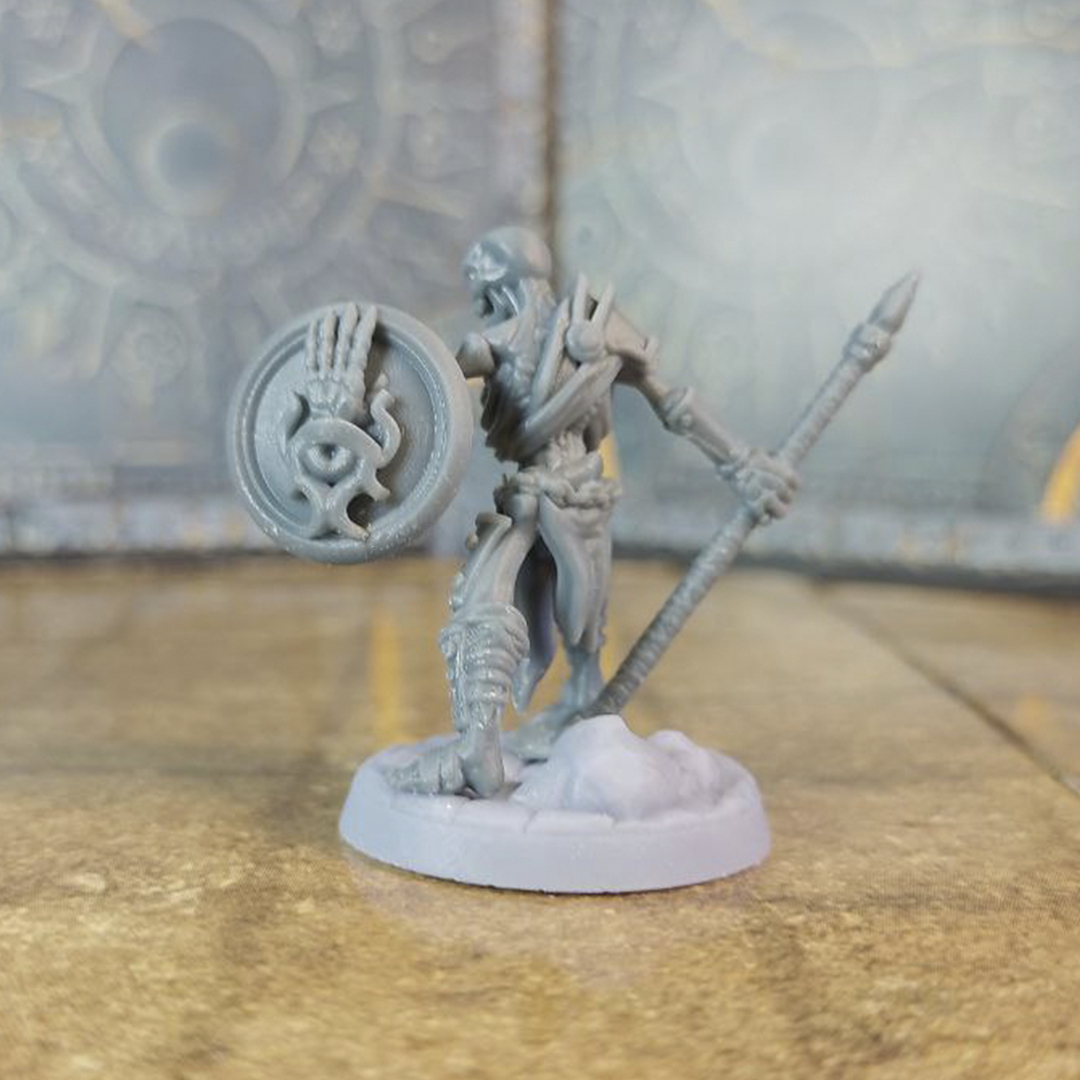 3D Printable Pike (Skeleton of Vecna) by Zio