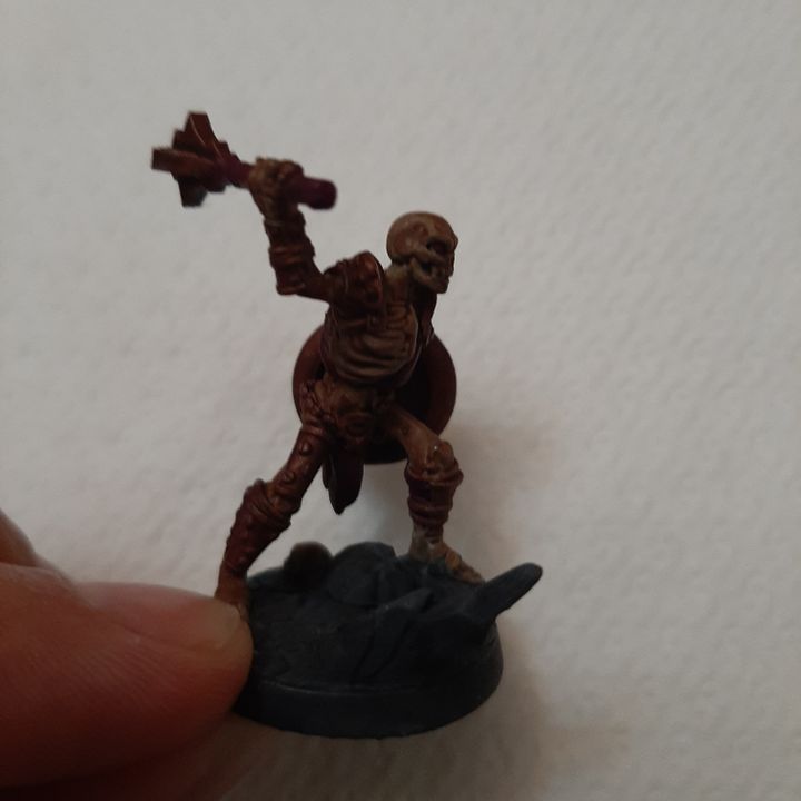 3D Print of Mace (Skeleton of Vecna) by miguelmuoz