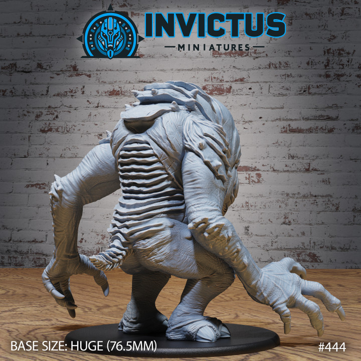 3D Printable Pit Beast Set / Alien Mountain Creature / Space War Lizard ...