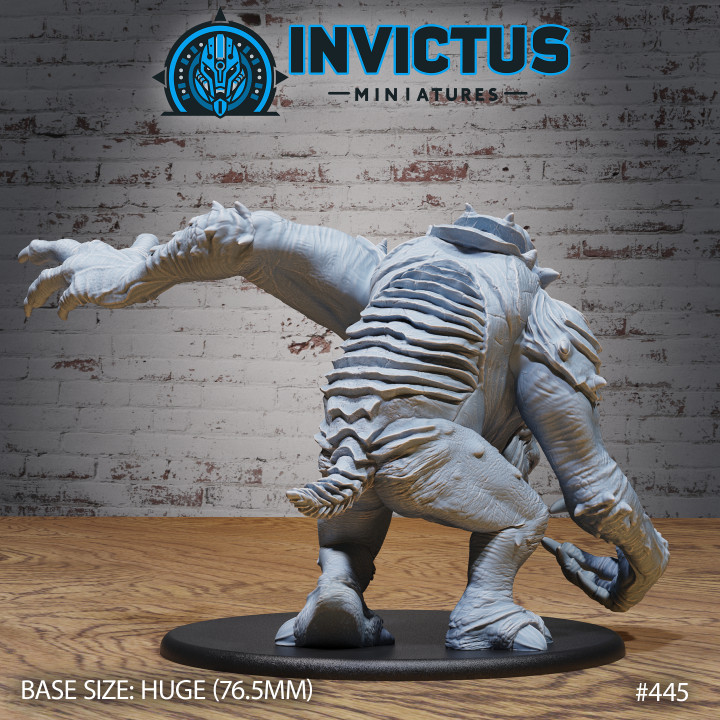 3D Printable Pit Beast Set / Alien Mountain Creature / Space War Lizard ...