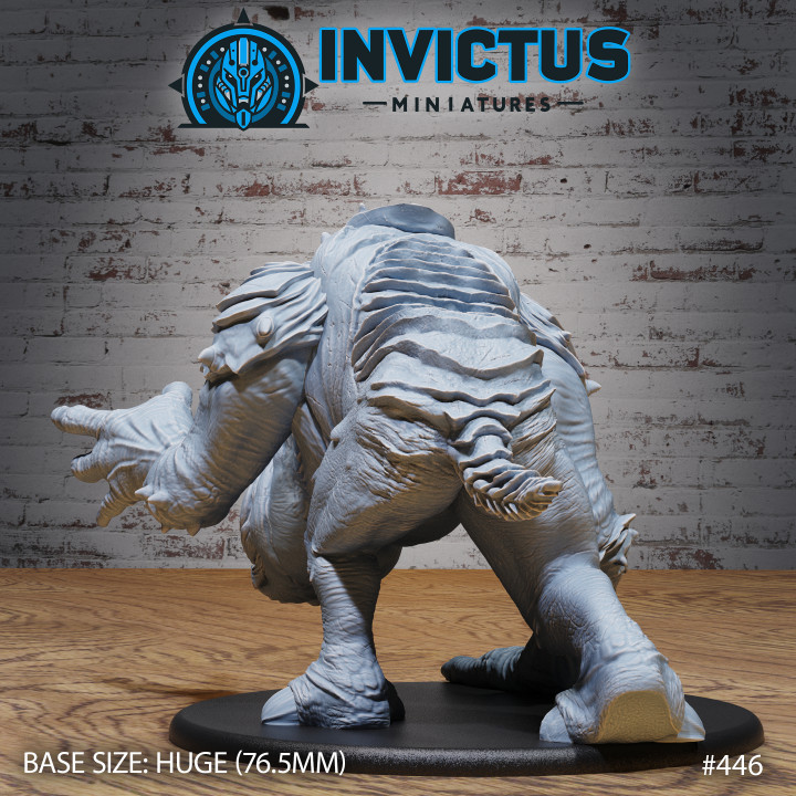 3D Printable Pit Beast Set / Alien Mountain Creature / Space War Lizard ...