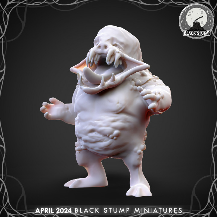 3D Printable Drowner Bed Leech B + Base + 5E Stats! by Black Stump ...