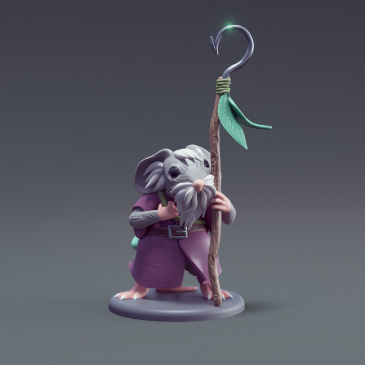 3D Printable Mausritter Fellowship DnD Miniatures by 3Demon