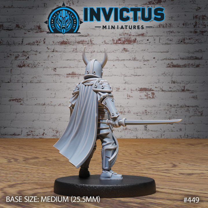 3D Printable Warrior Cult Mercenary / Space Sword Fighter / Galactic ...