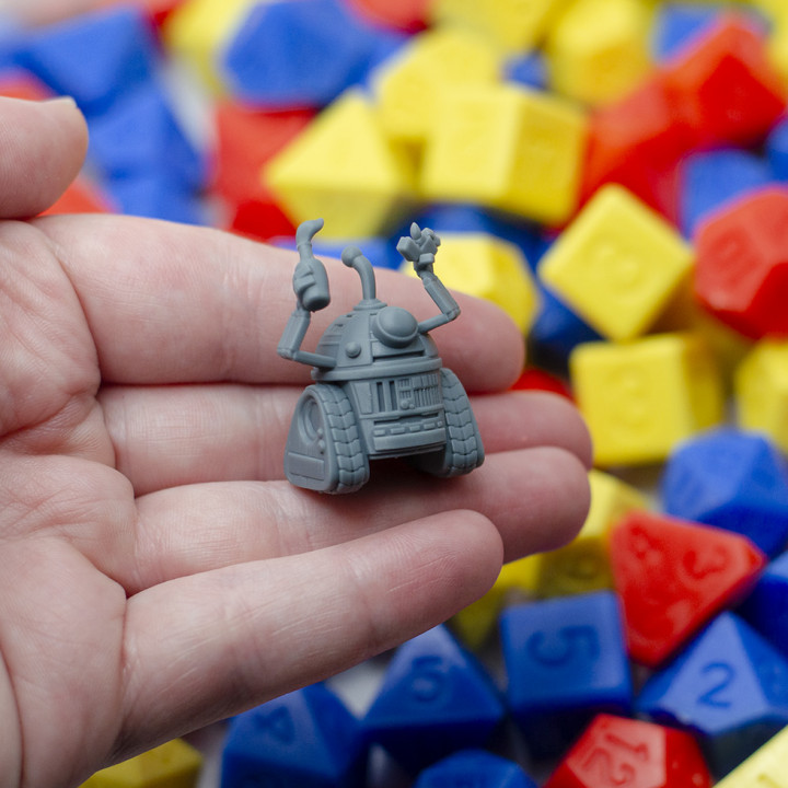 3D Printable Bucket Bot - A Space Opera Robotic Companion! by Found ...