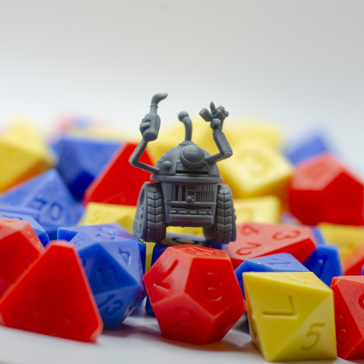3D Printable Bucket Bot - A Space Opera Robotic Companion! by Found ...