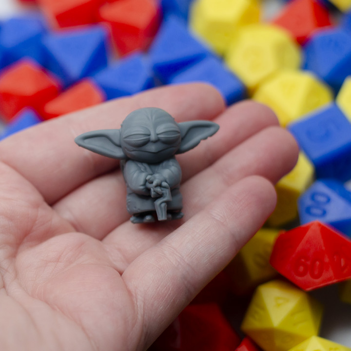 3D Printable Swamp Gerblin - A Space Opera Frog Hermit! by Found Family ...