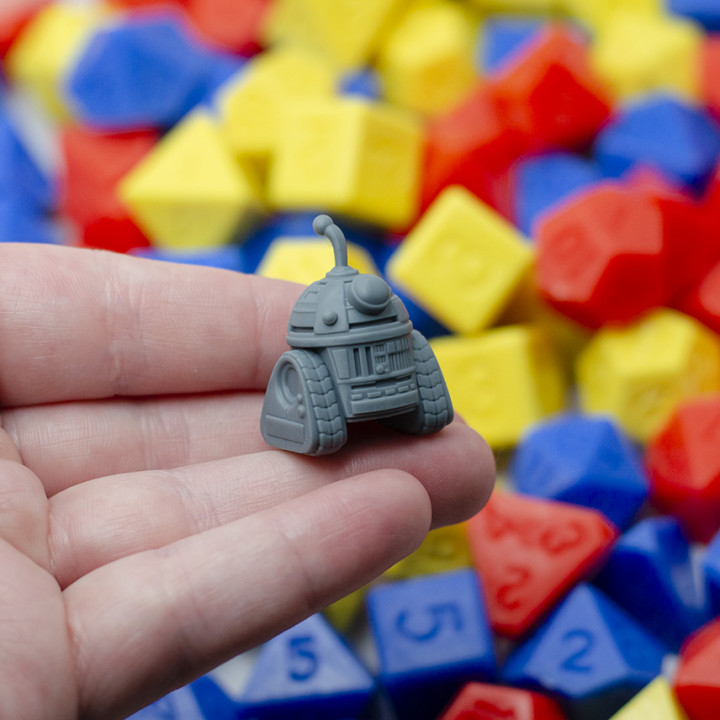 3D Printable Space Friends Bundle - Anxiety Bot, Bucket Bot, Death Gonk ...