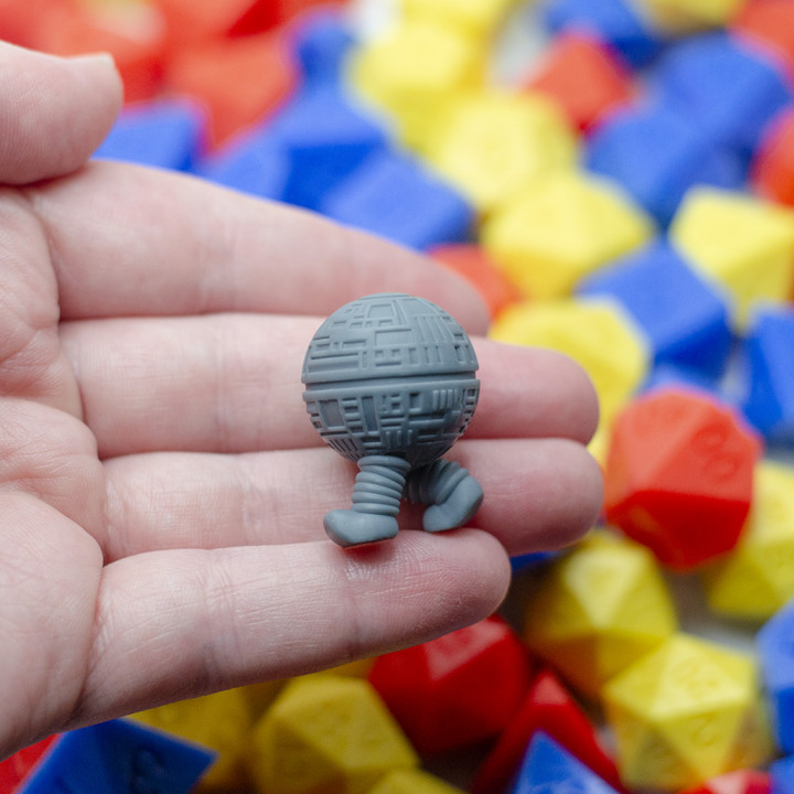 3D Printable Space Friends Bundle - Anxiety Bot, Bucket Bot, Death Gonk ...