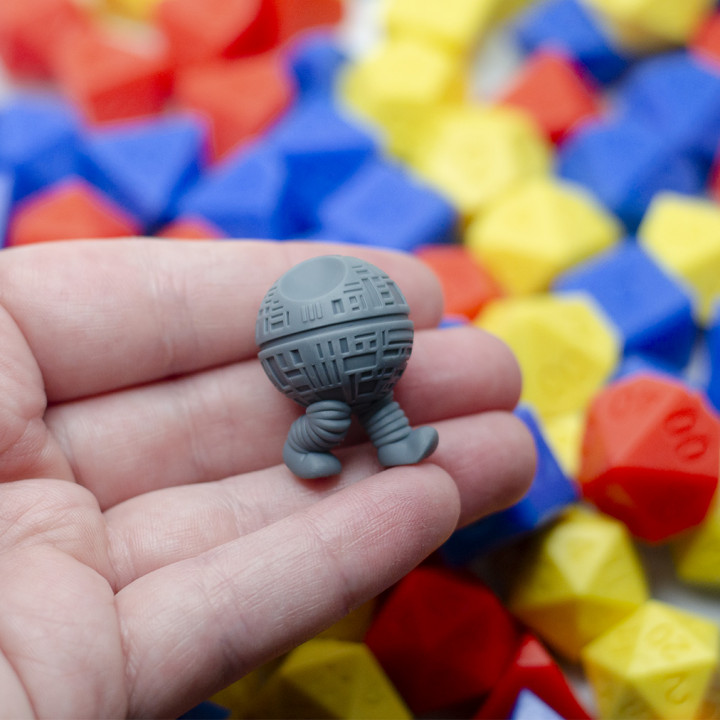 3D Printable Space Friends Bundle - Anxiety Bot, Bucket Bot, Death Gonk ...