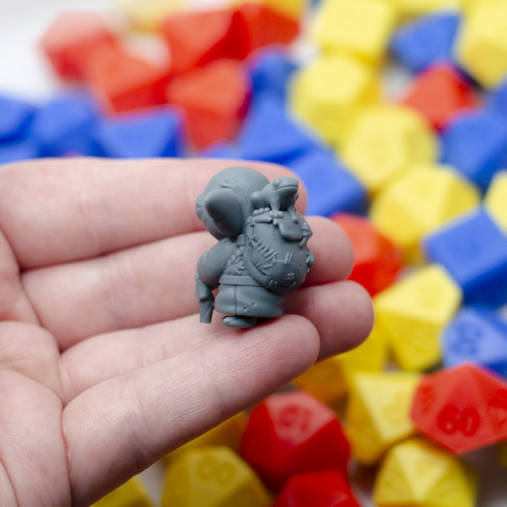 3D Printable Space Friends Bundle - Anxiety Bot, Bucket Bot, Death Gonk ...