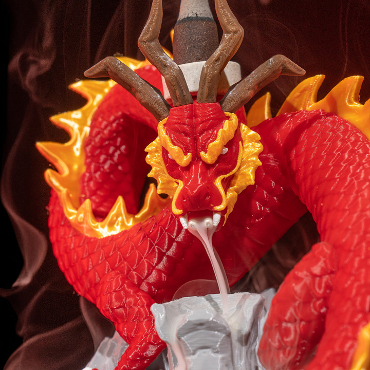 3D Printable Misty-c Dragon Backflow Burner by Stlflix