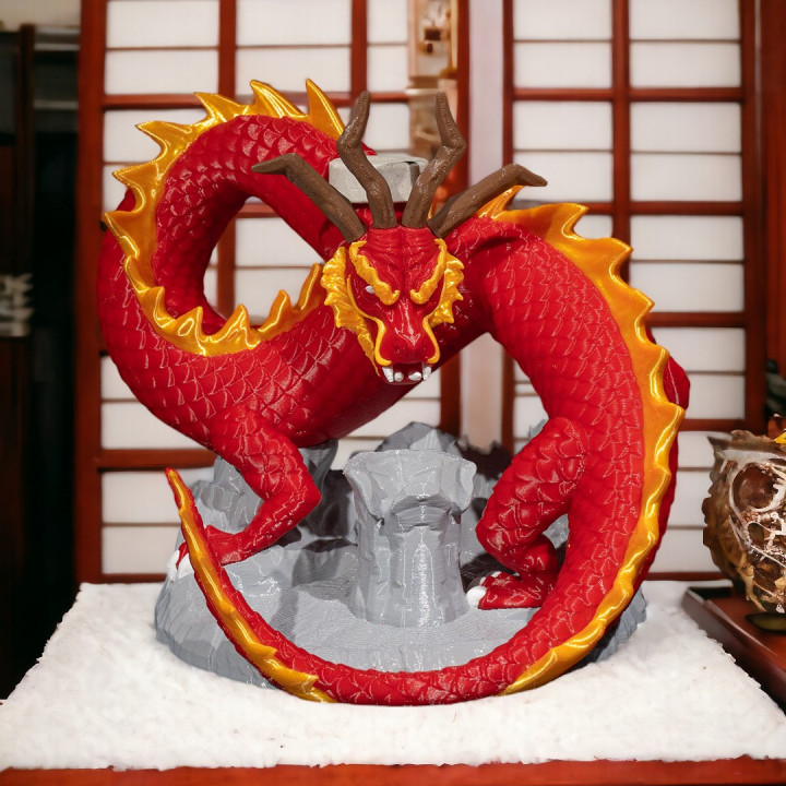 3D Printable Misty-c Dragon Backflow Burner by Stlflix