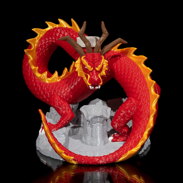 3D Printable Misty-c Dragon Backflow Burner by Stlflix