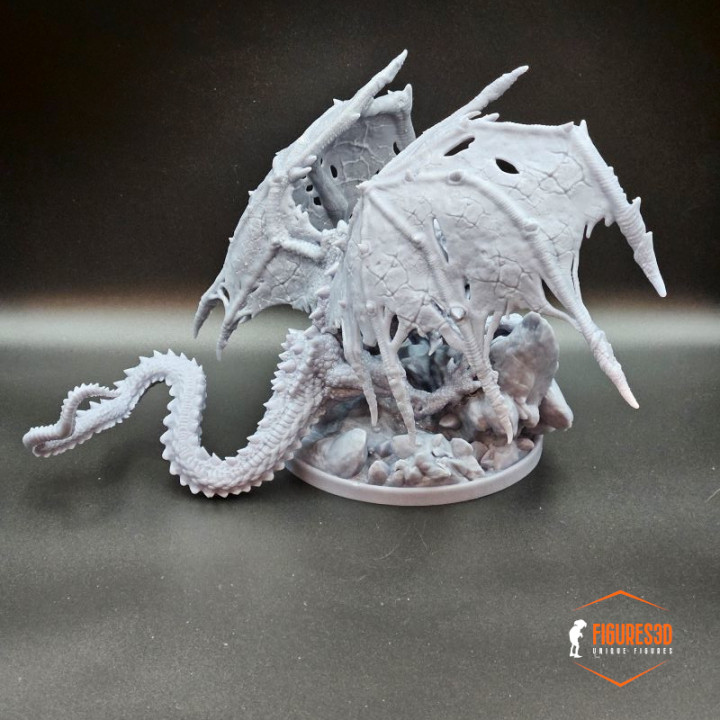 3D Printable Evil snake dragon by Figures3d