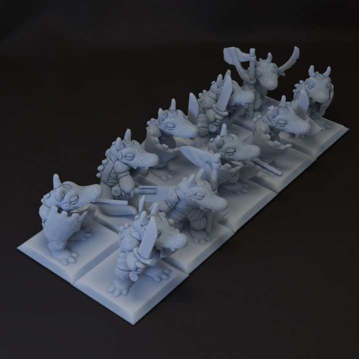3D Printable Kobold Iron Fangs by The Cackling Kobold Company