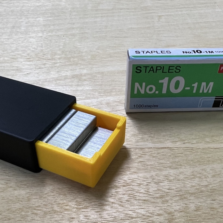 3D Printable Staple Box by Christopher Ong