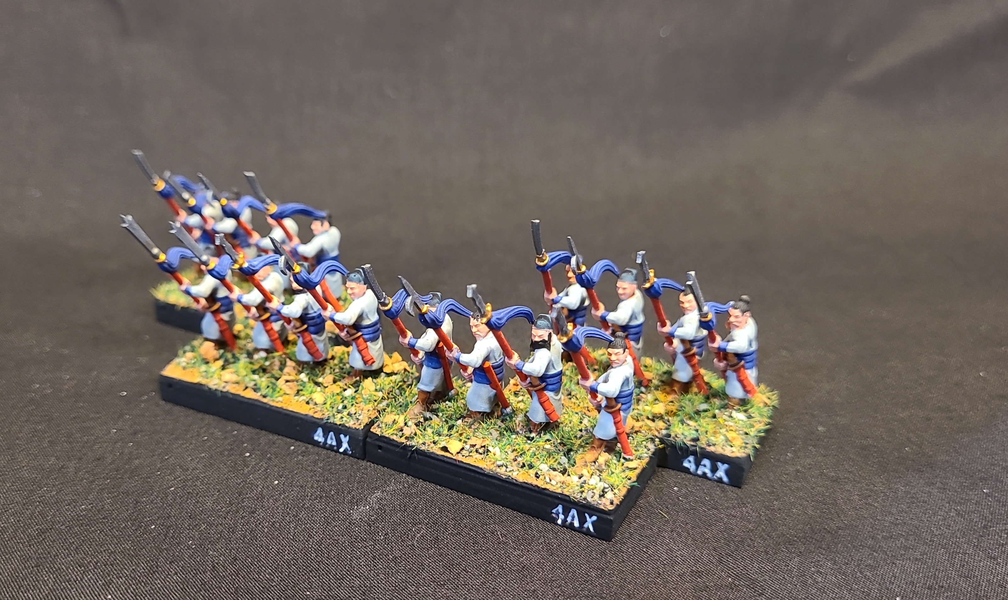 3D Printable 15mm Song Dynasty Spear Foot by Ten Kingdoms Miniatures