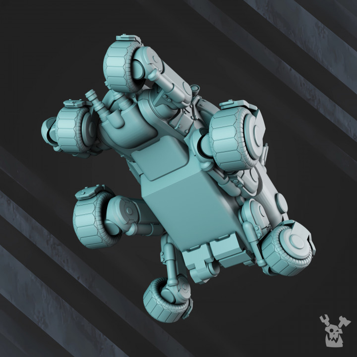 3D Printable Starforged Gyro Truck by dakkadakka.store