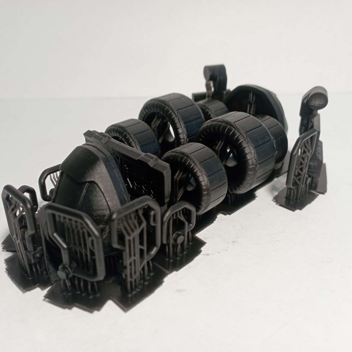 3D Printable Starforged Gyro Truck by dakkadakka.store