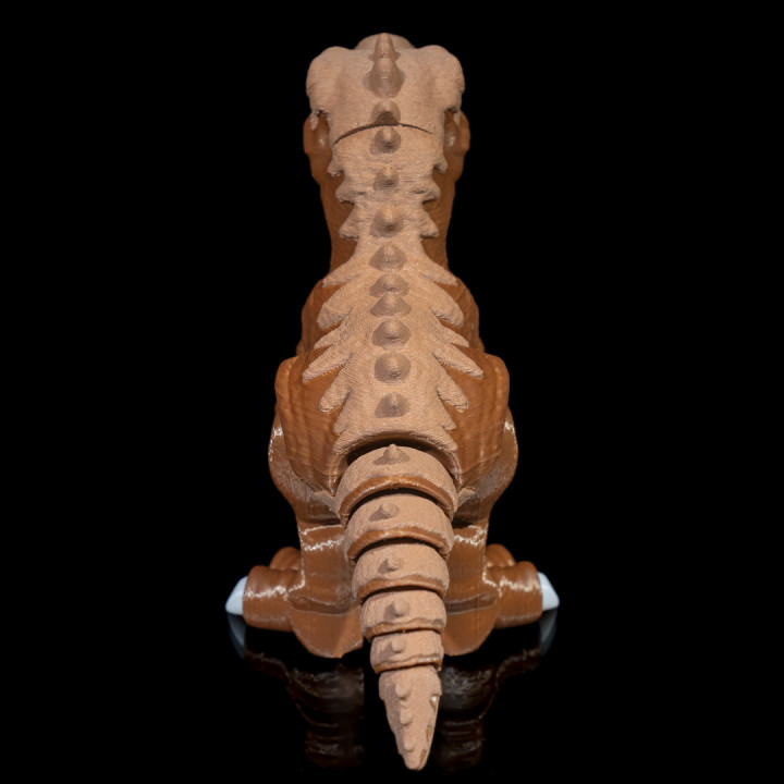 3D Printable Articulated T-Rex by Stlflix