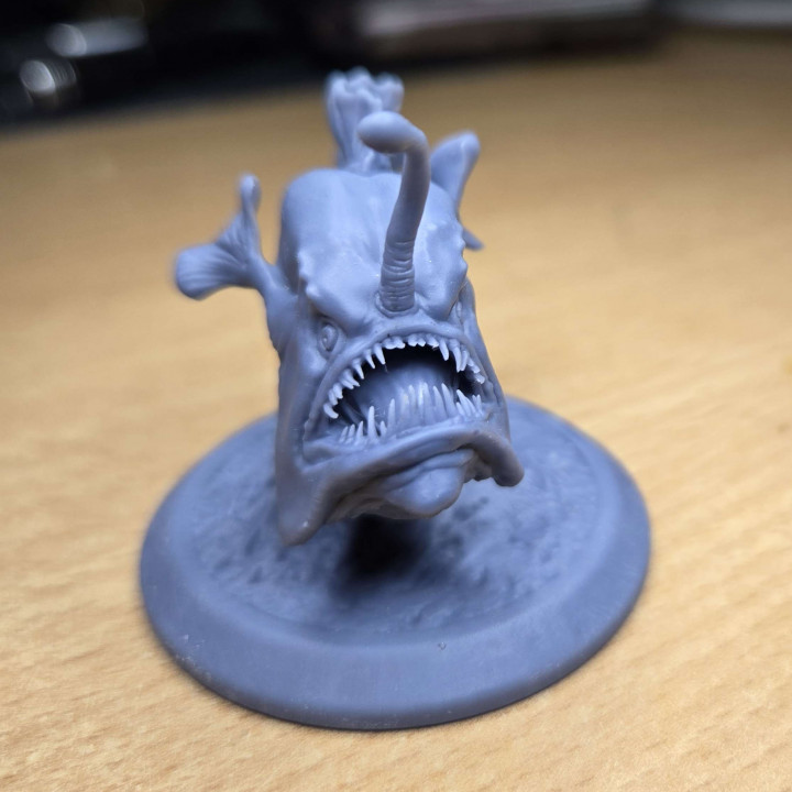 3D Printable Giant Anglerfish by Keith Kirby
