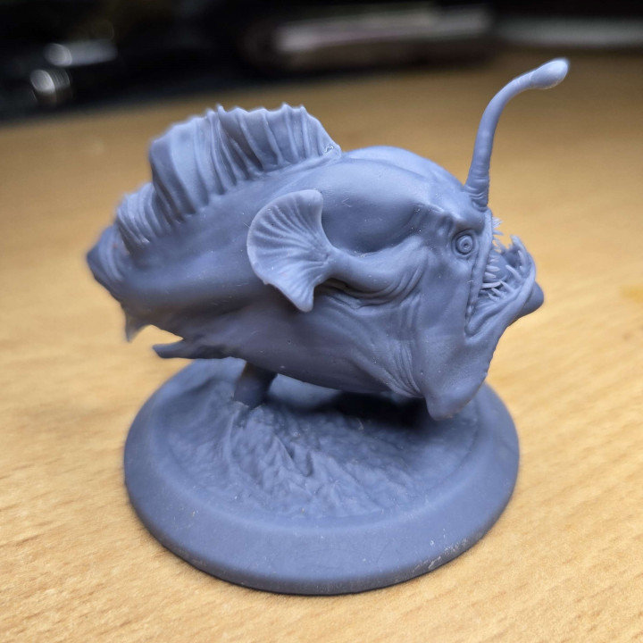 3D Printable Giant Anglerfish by Keith Kirby